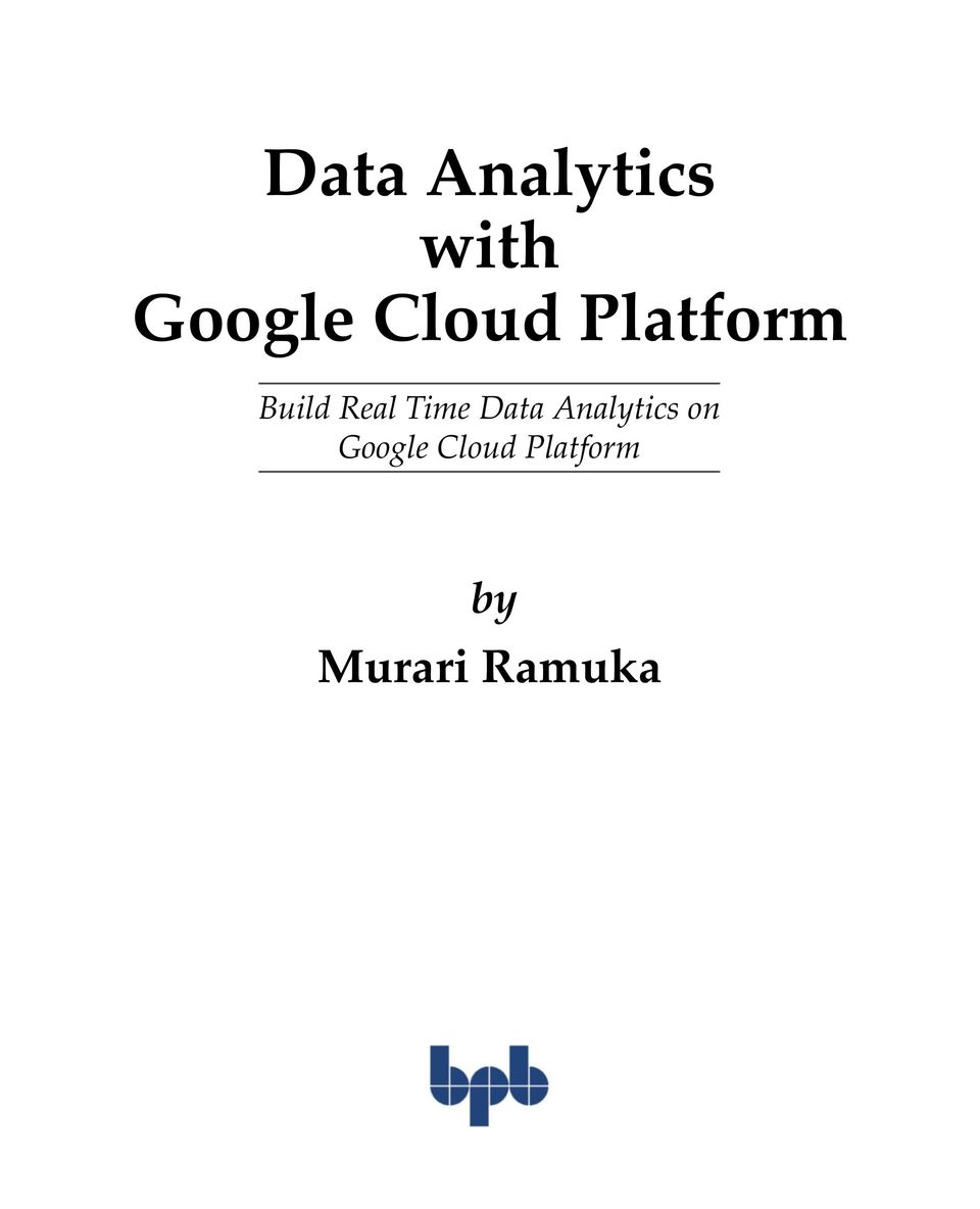 Get digital access to Data Analytics with Google Cloud Platform ...