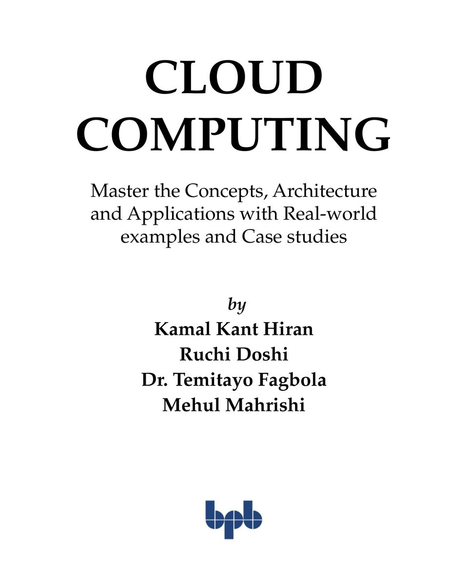 Get digital access to Cloud Computing Magazine | Magzter.com