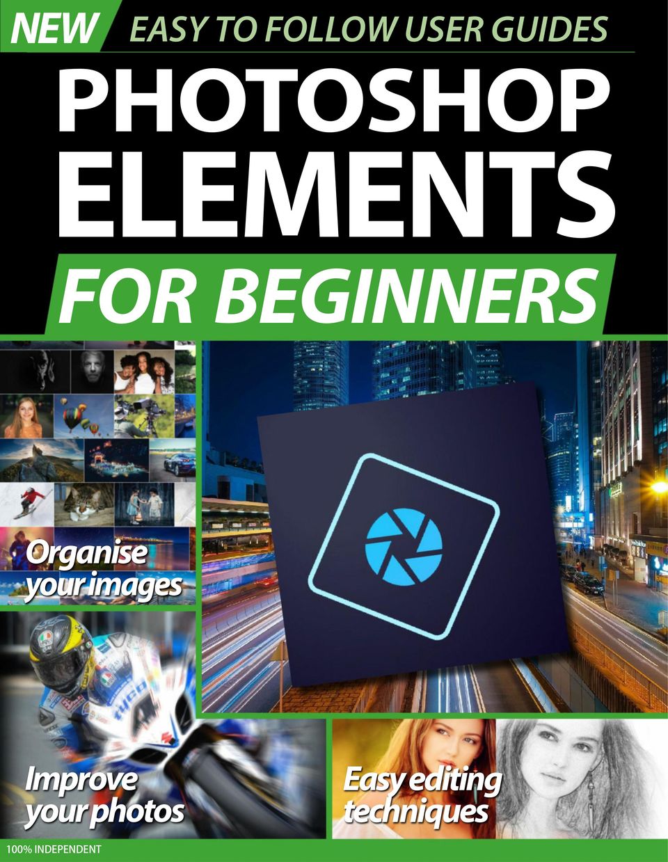 Photoshop Elements - For Beginners-No.1 - 2020 Magazine