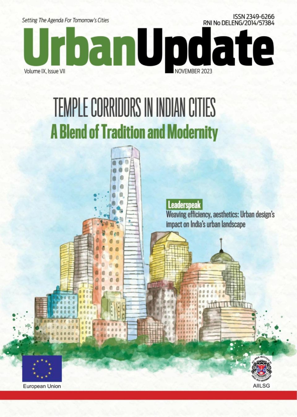 Get digital access to Urban Update - November 2023 issue | Magzter.com