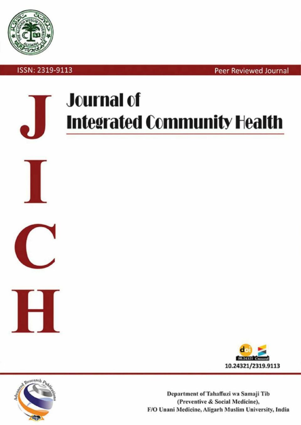 Get digital access to Journal of Integrated Community Health - Volume 7 ...