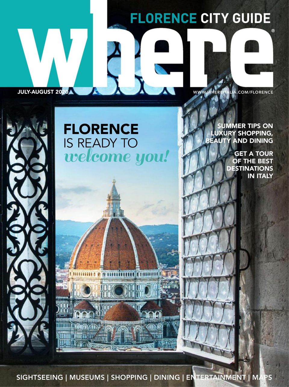 Get digital access to FLORENCE - The Welcome Magazine - July - August ...