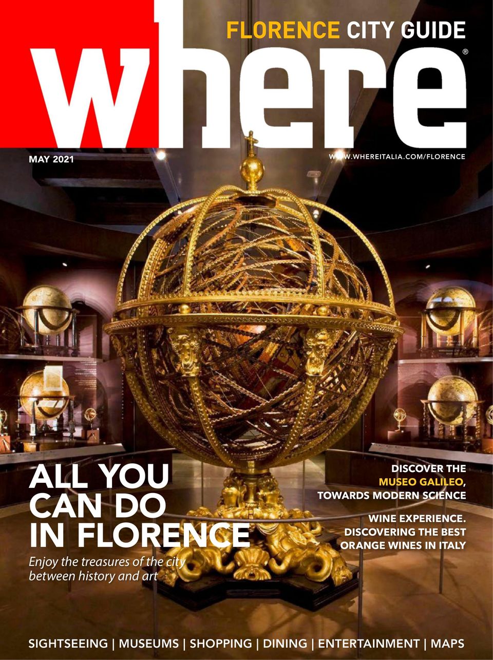 FLORENCE - The Welcome Magazine-May 2021 Magazine