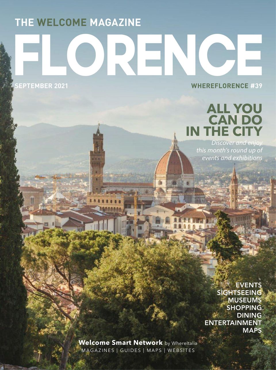 FLORENCE - The Welcome Magazine-September 2021 Magazine