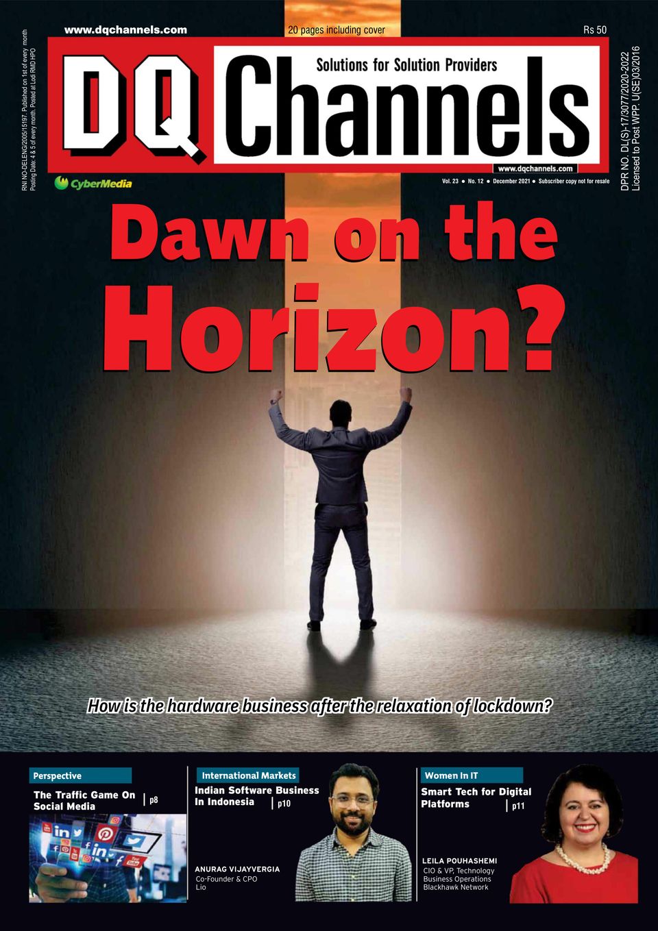 DQ Channels-December,2021 Magazine - Get your Digital Subscription