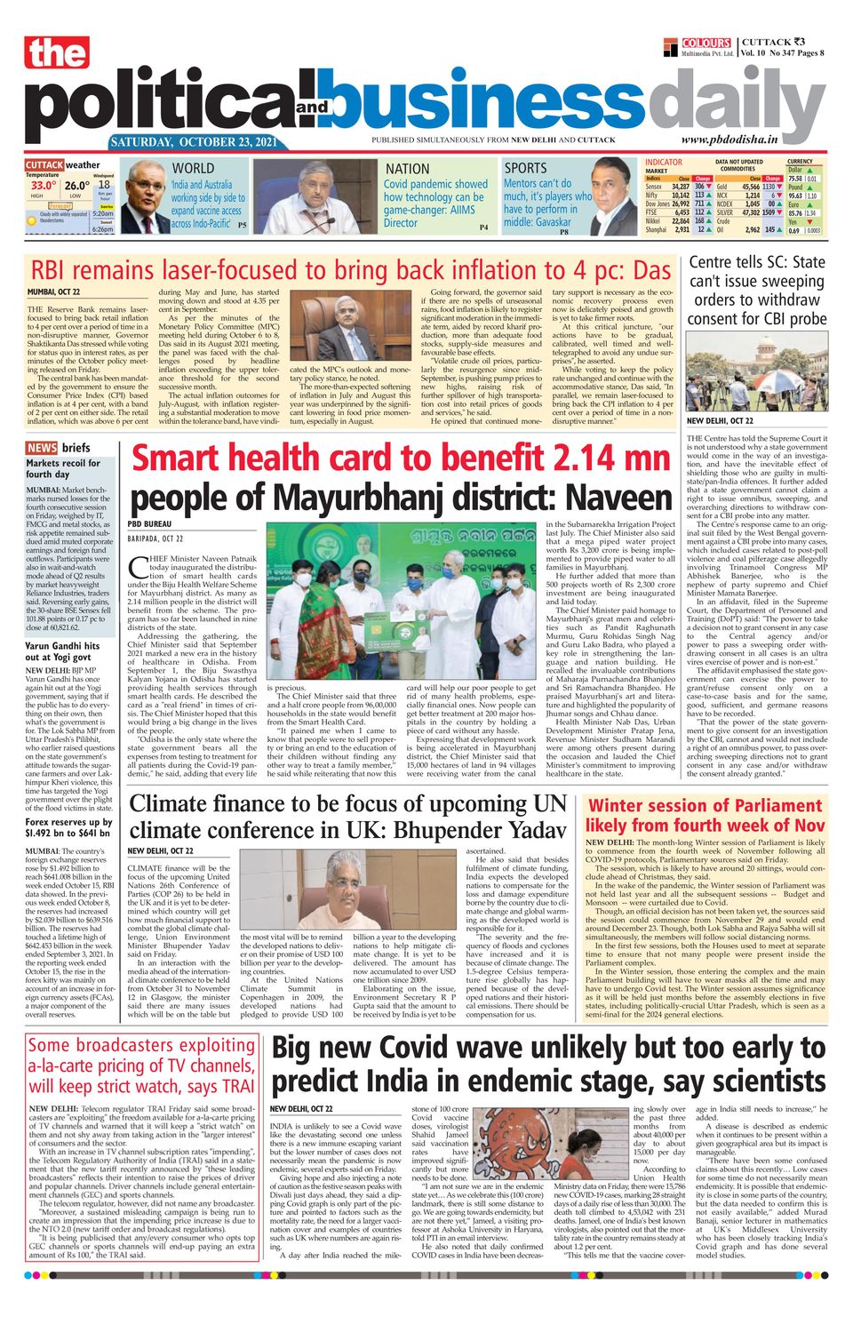 The Philippine Star-October 23, 2021 Newspaper
