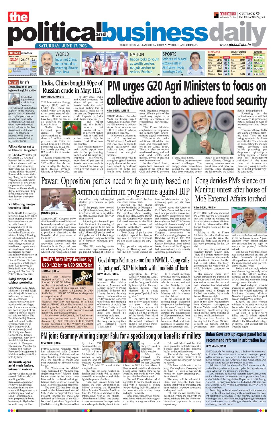 The Political and Business Daily Newspaper - Get your Digital Subscription