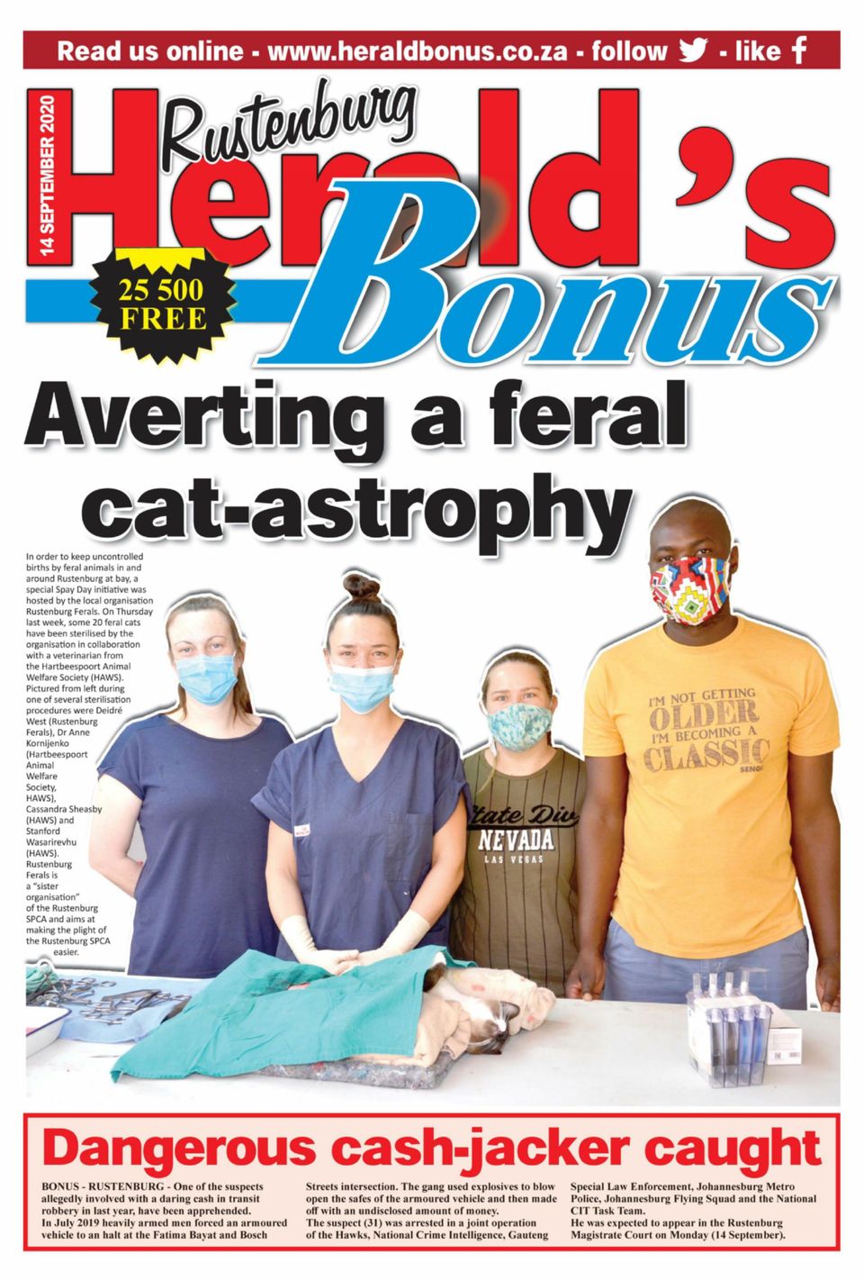 Rustenburg Herald Bonus-September 14, 2020 Newspaper Rustenburg Herald Bonus-September 14, 2020 Newspaper