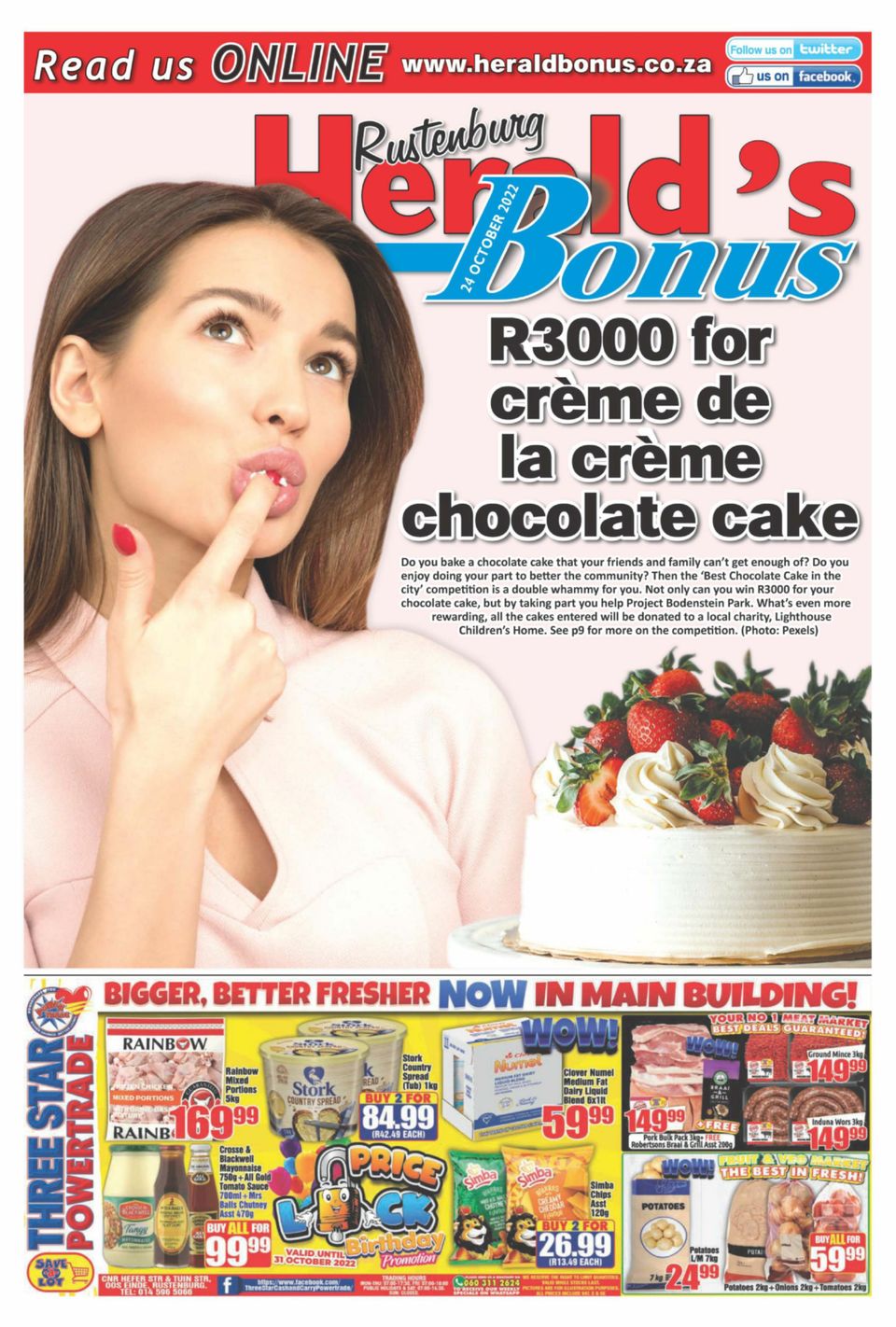 Rustenburg Herald Bonus-October 24, 2022 Newspaper Rustenburg Herald Bonus-October 24, 2022 Newspaper
