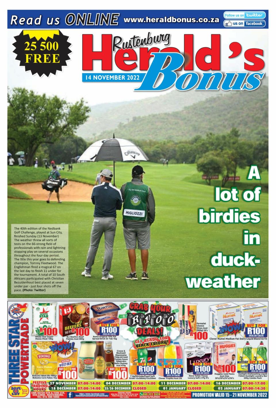 Rustenburg Herald Bonus-November 14, 2022 Newspaper
