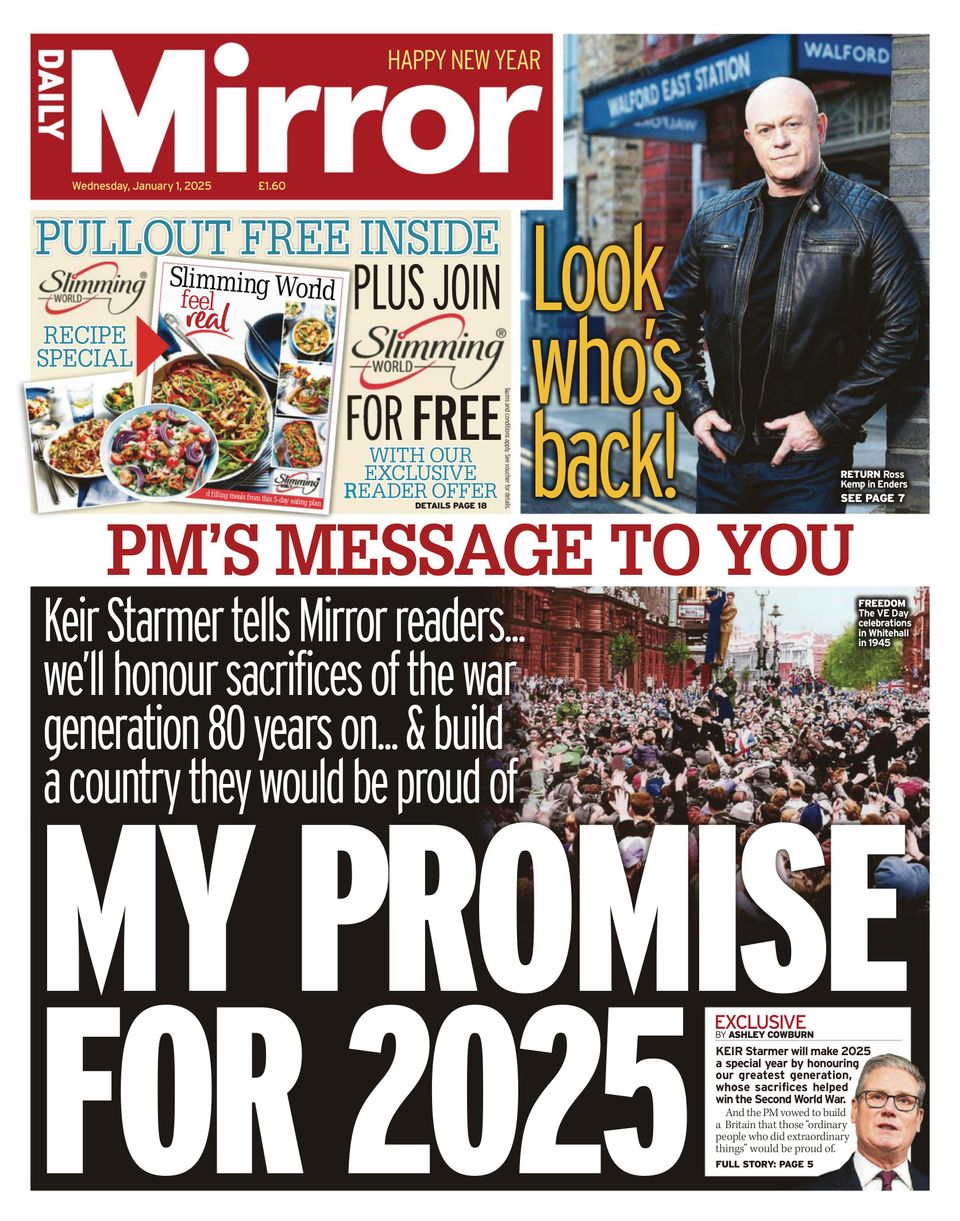 Get digital access to Daily Mirror UK - January 01, 2025 issue ...
