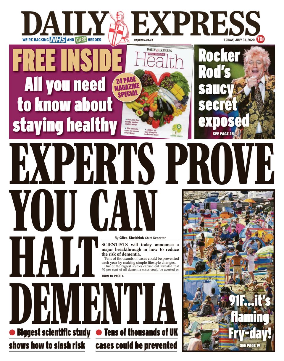 Daily Express-July 31, 2020 Newspaper - Get your Digital Subscription