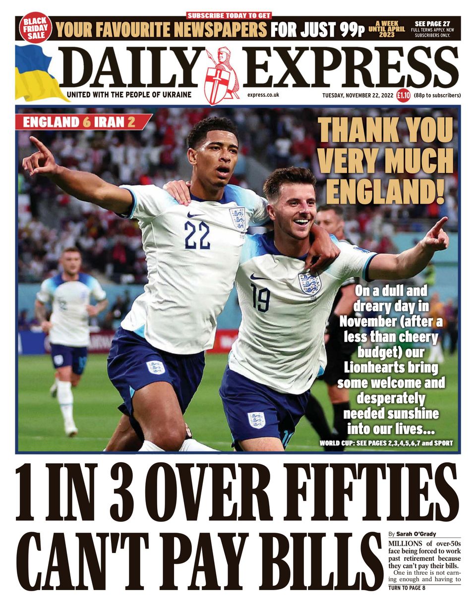 Daily Express-November 22, 2022 Newspaper - Get your Digital Subscription