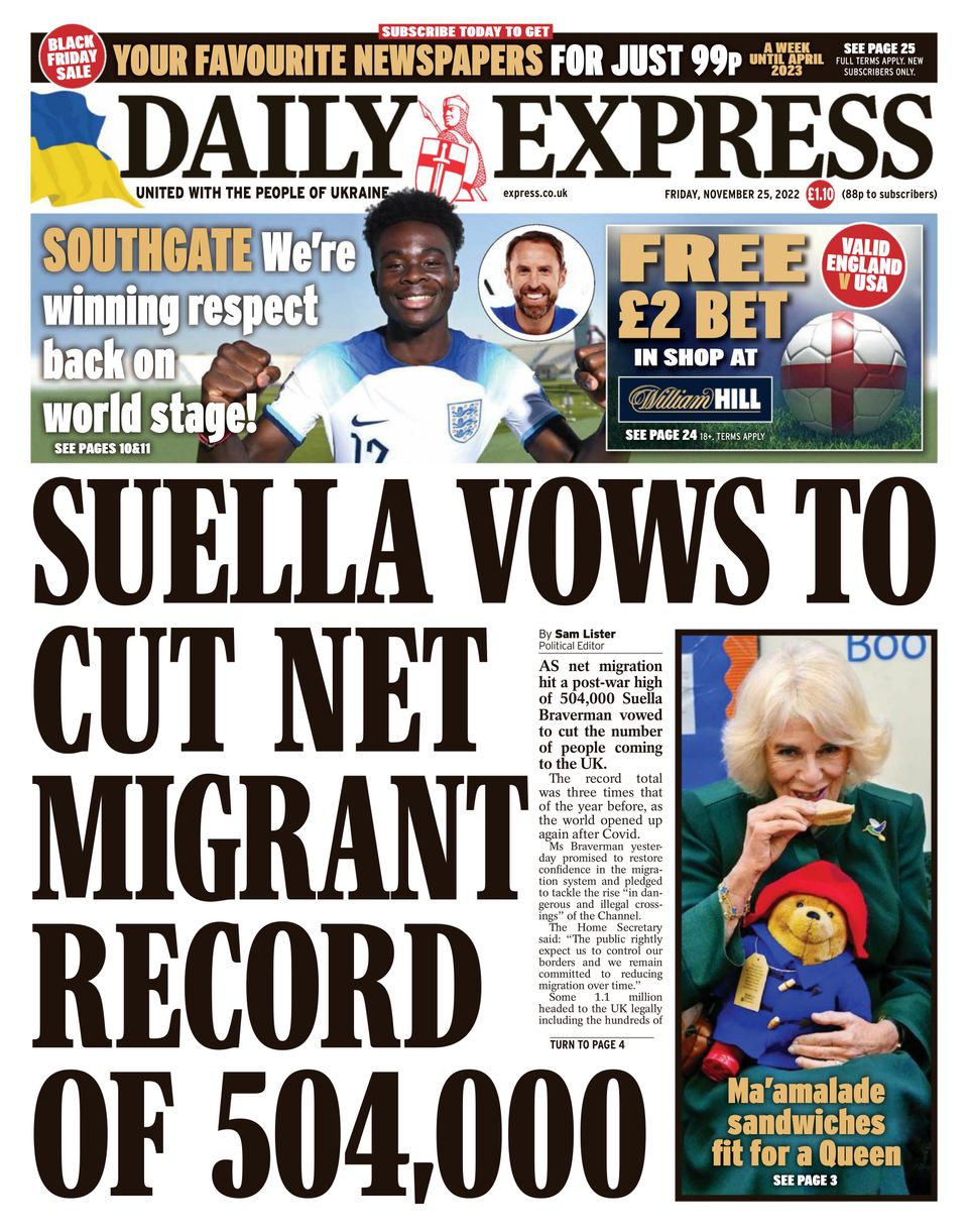 Daily Express-November 25, 2022 Newspaper - Get your Digital Subscription