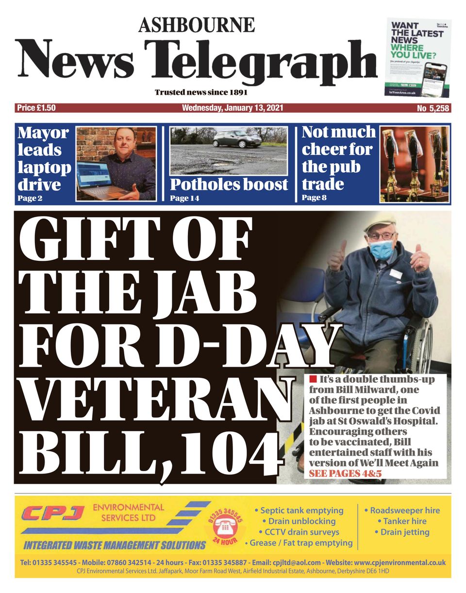 Get digital access to Ashbourne News Telegraph - January 13, 2021 issue ...
