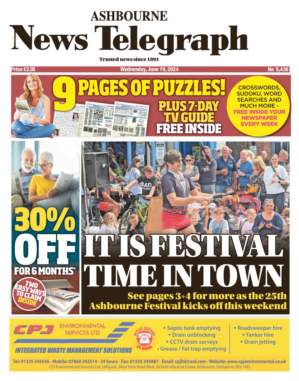 Ashbourne News Telegraph Magazine - Get your Digital Subscription