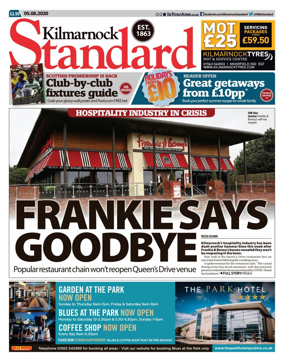 Kilmarnock Standard-August 05, 2020 Magazine - Get your Digital ...