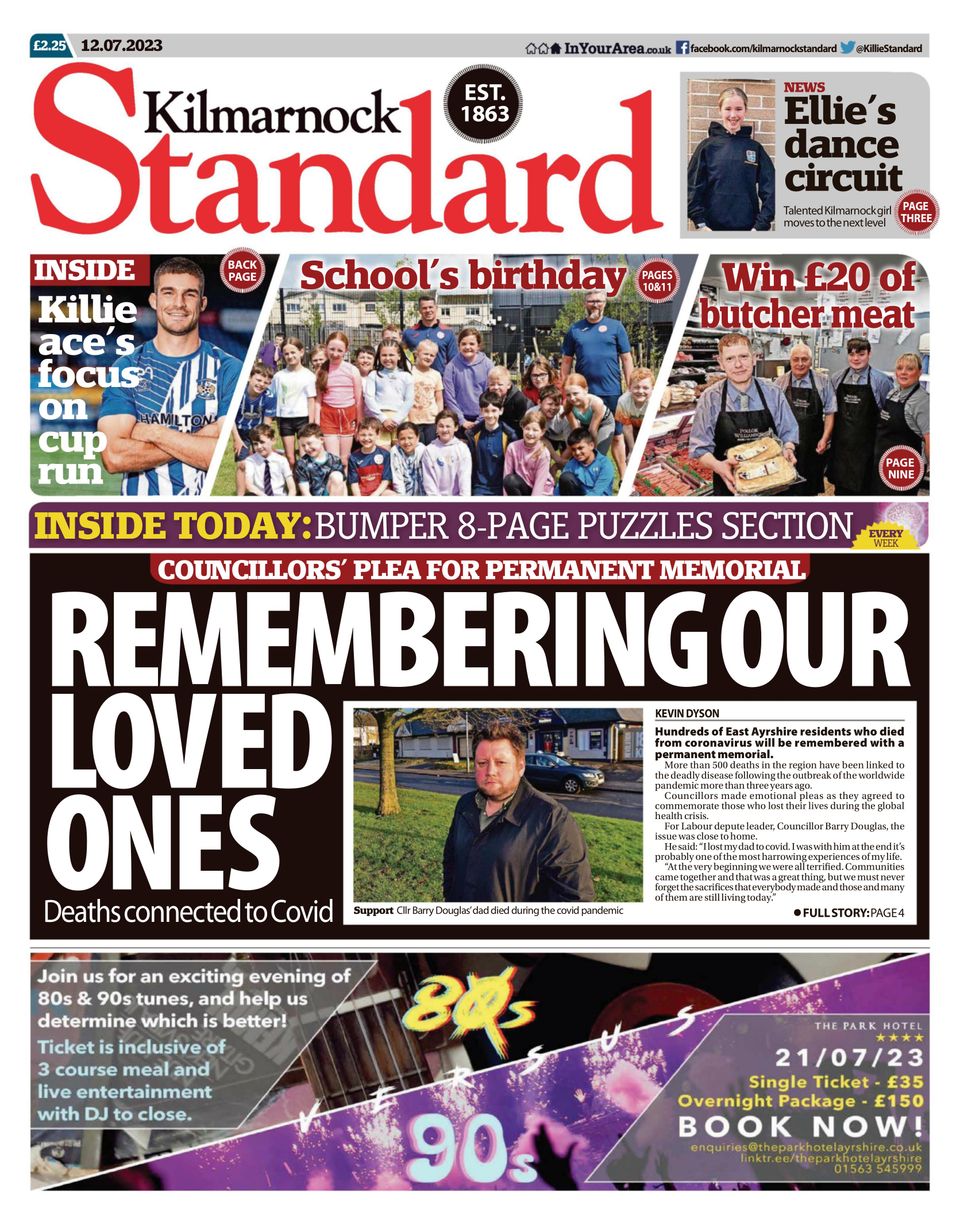 Kilmarnock Standard Magazine - Get your Digital Subscription
