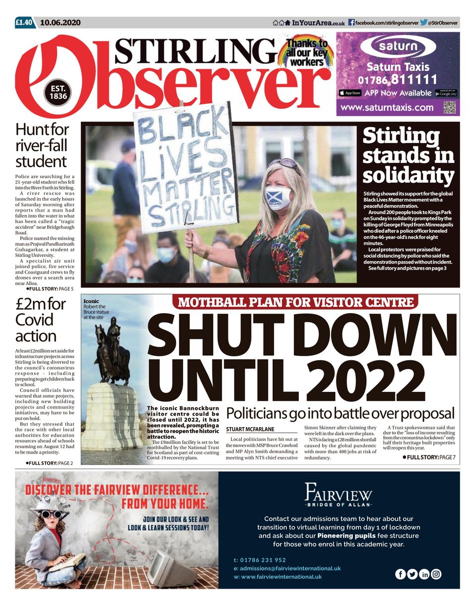 Stirling Observer-June 10, 2020 Magazine - Get your Digital Subscription
