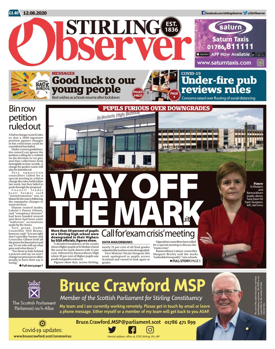 Get digital access to Stirling Observer - August 12, 2020 issue ...
