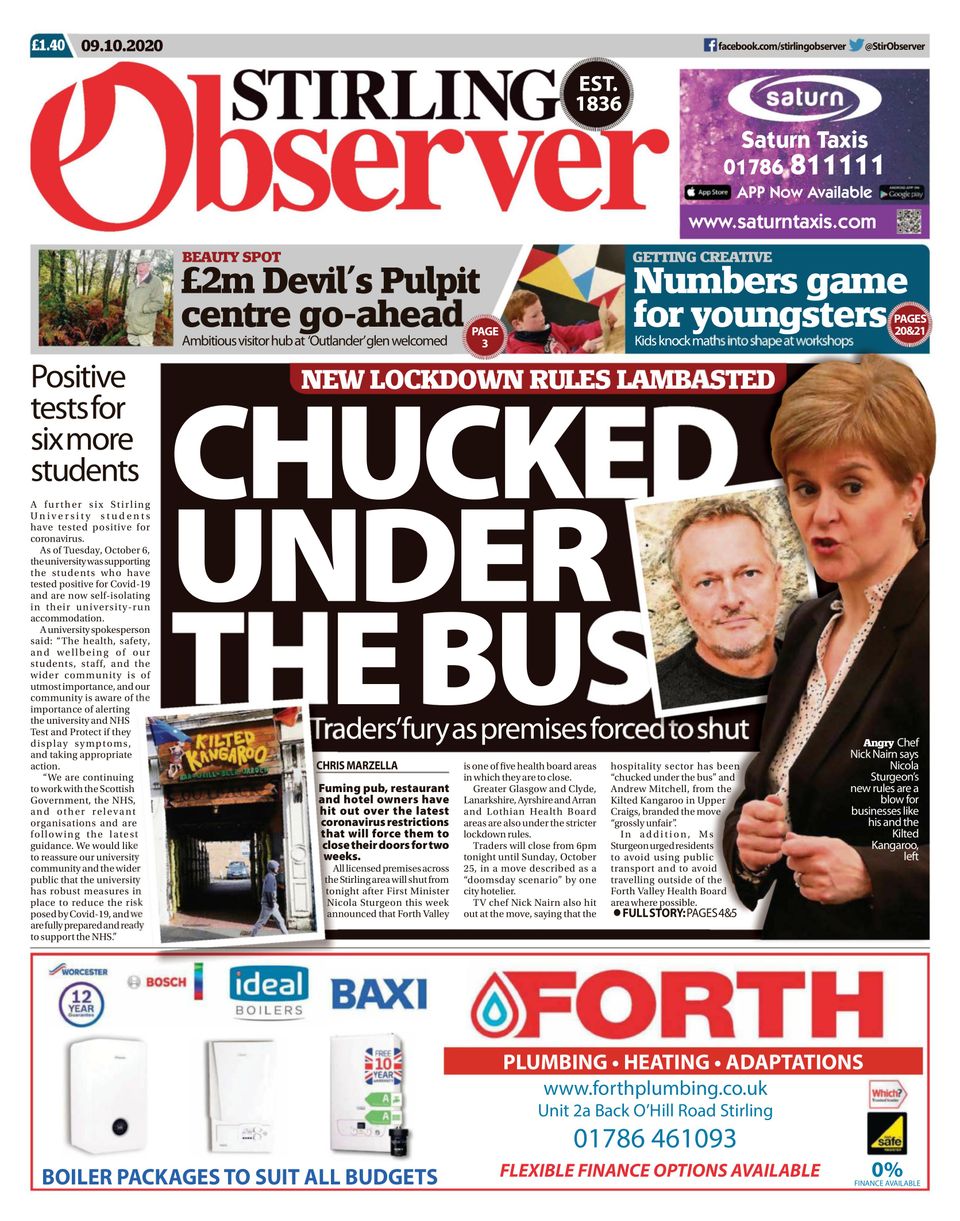 Get digital access to Stirling Observer - October 09, 2020 issue ...