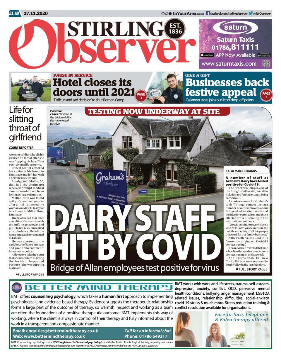 Get digital access to Stirling Observer - November 27, 2020 issue ...