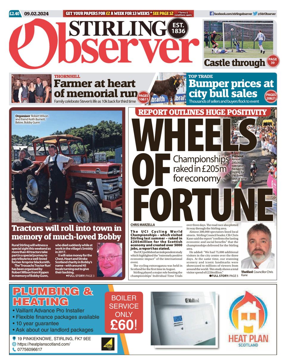 Stirling Observer Magazine - Get your Digital Subscription