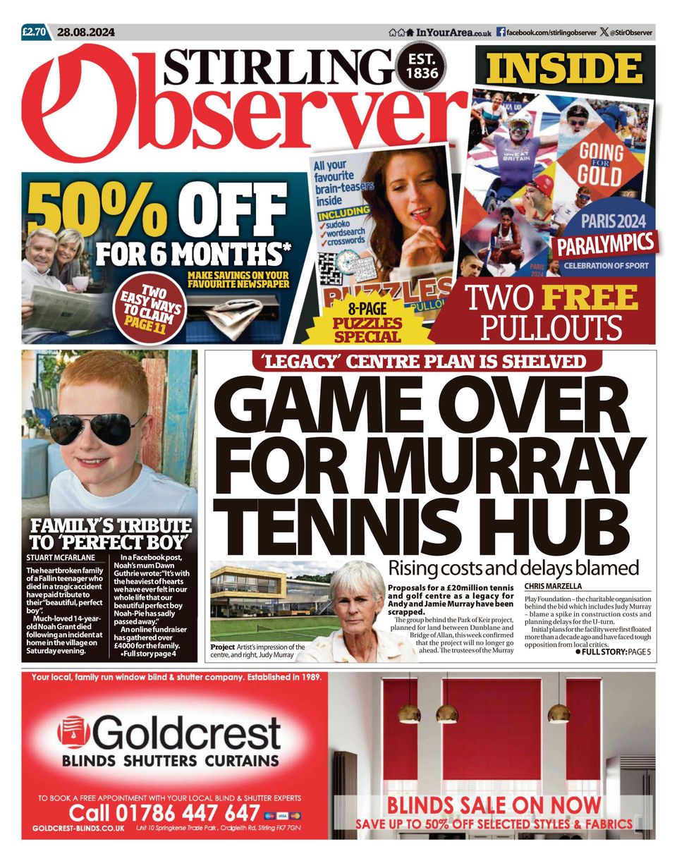 Stirling Observer Magazine - Get your Digital Subscription