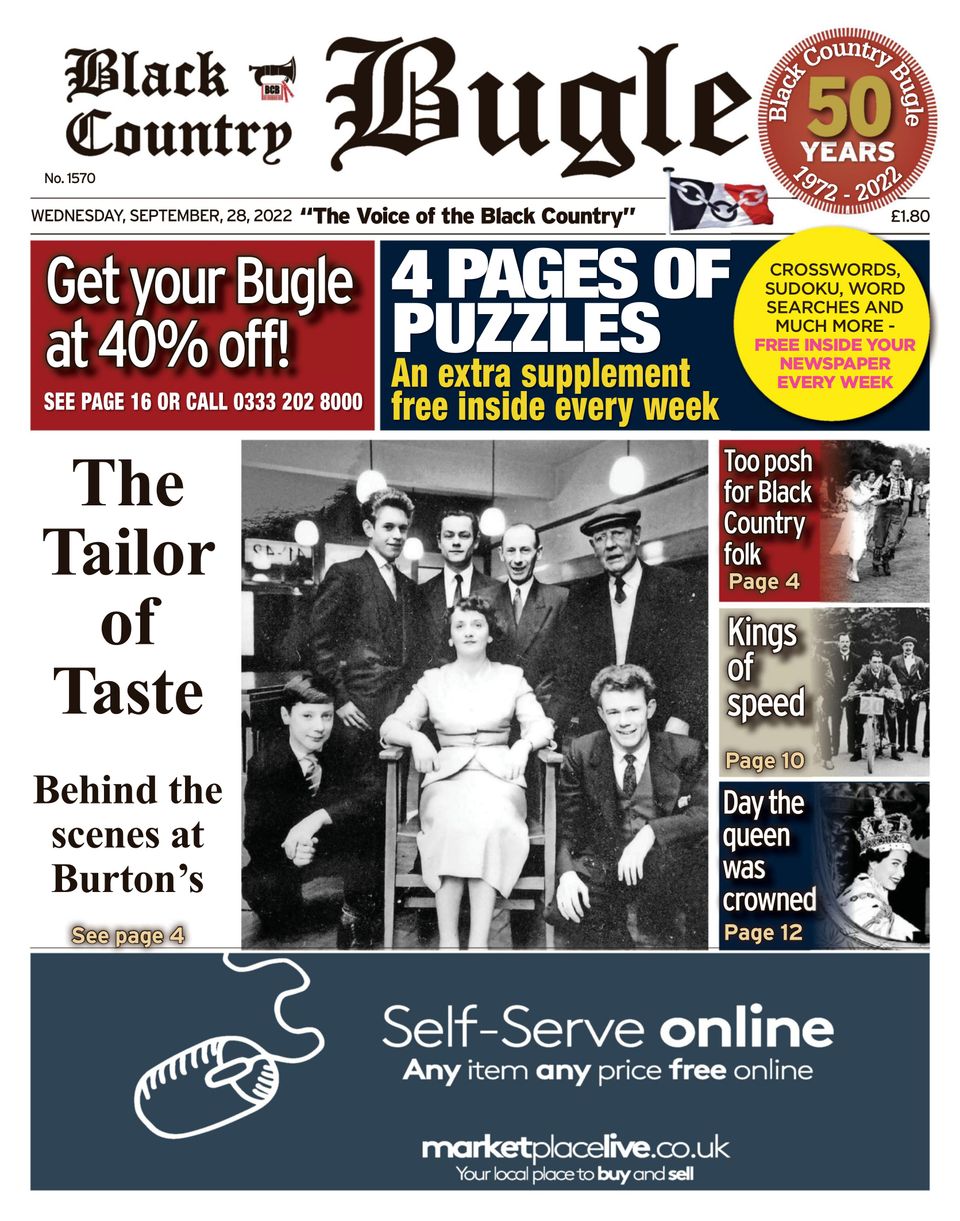 Get digital access to Black Country Bugle - September 28, 2022 issue | Magzter.com