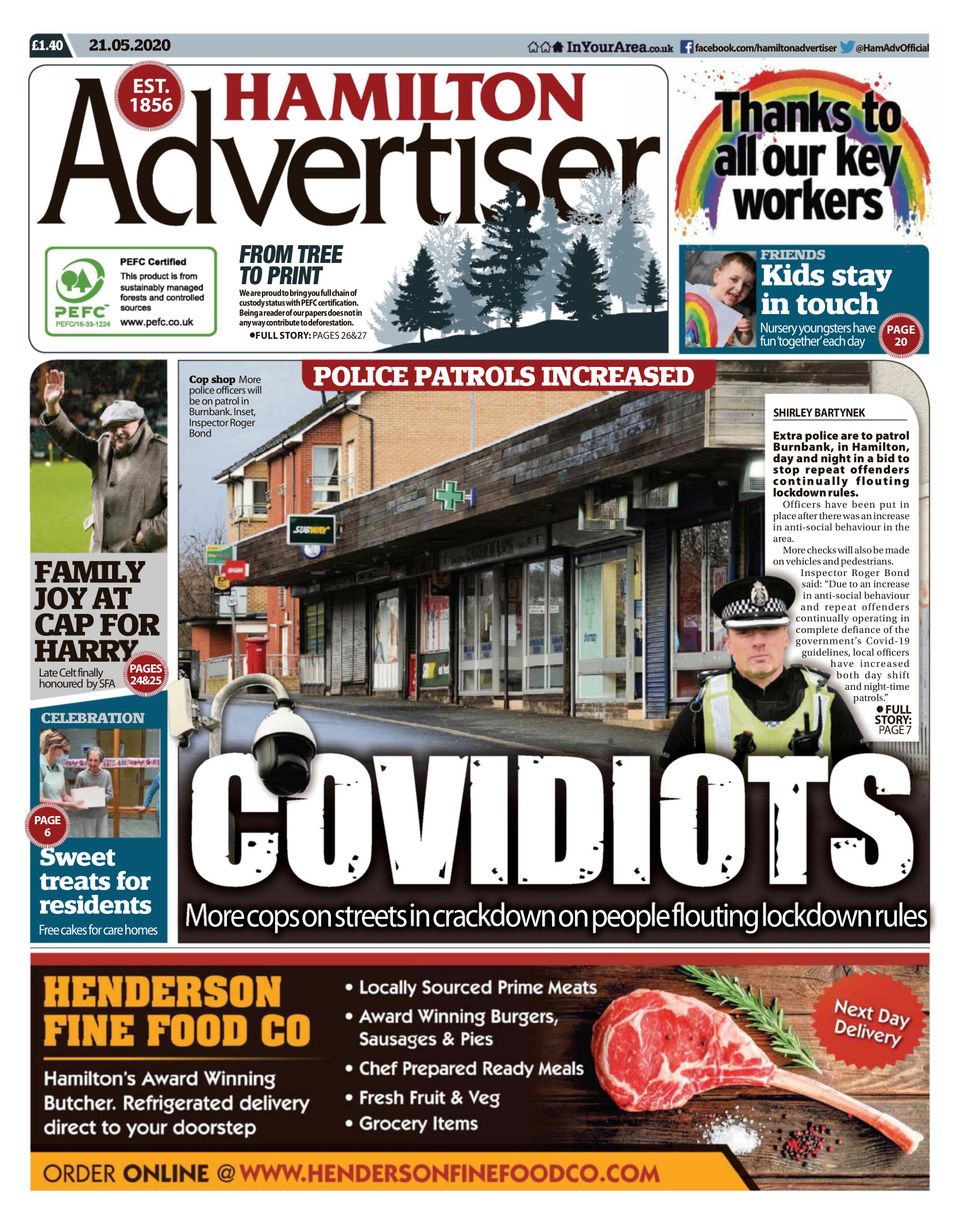Get digital access to Hamilton Advertiser - May 21, 2020 issue ...
