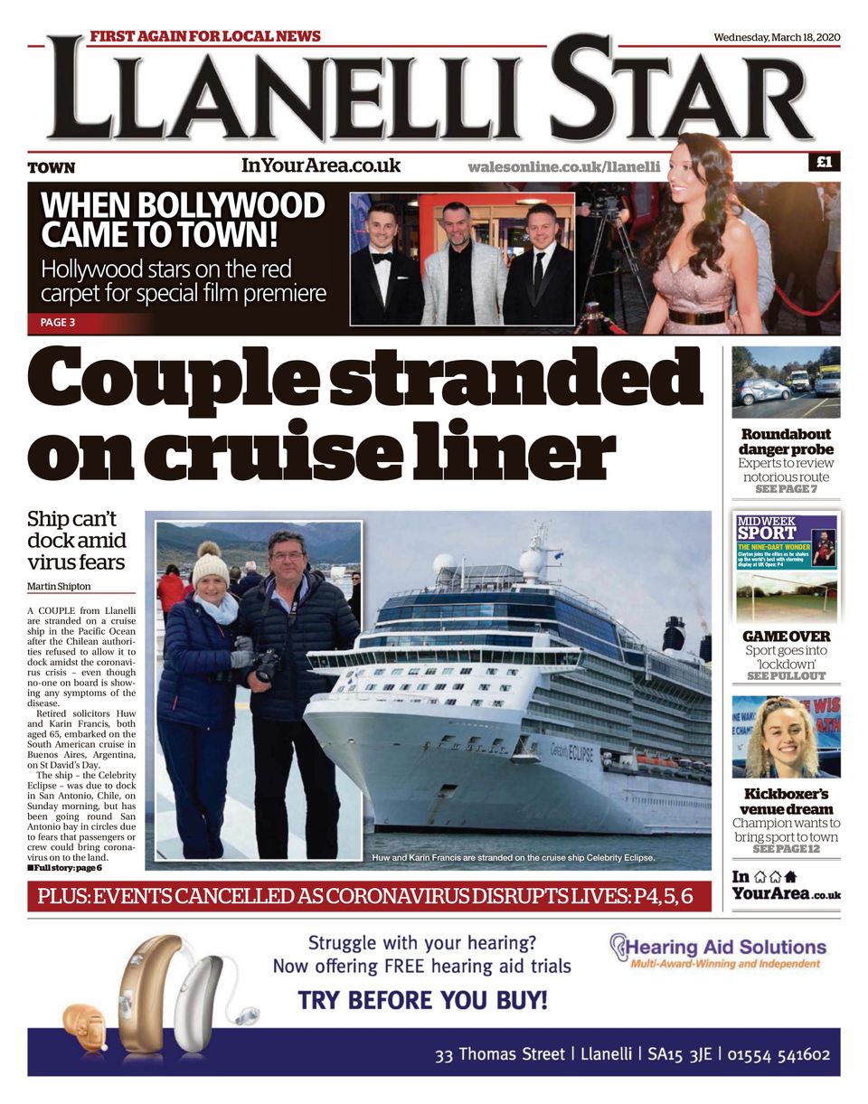 Get digital access to Llanelli Star - March 18, 2020 issue | Magzter.com
