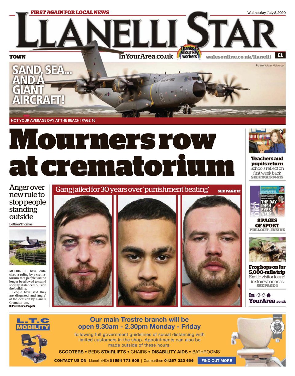 Get digital access to Llanelli Star - July 08, 2020 issue | Magzter.com