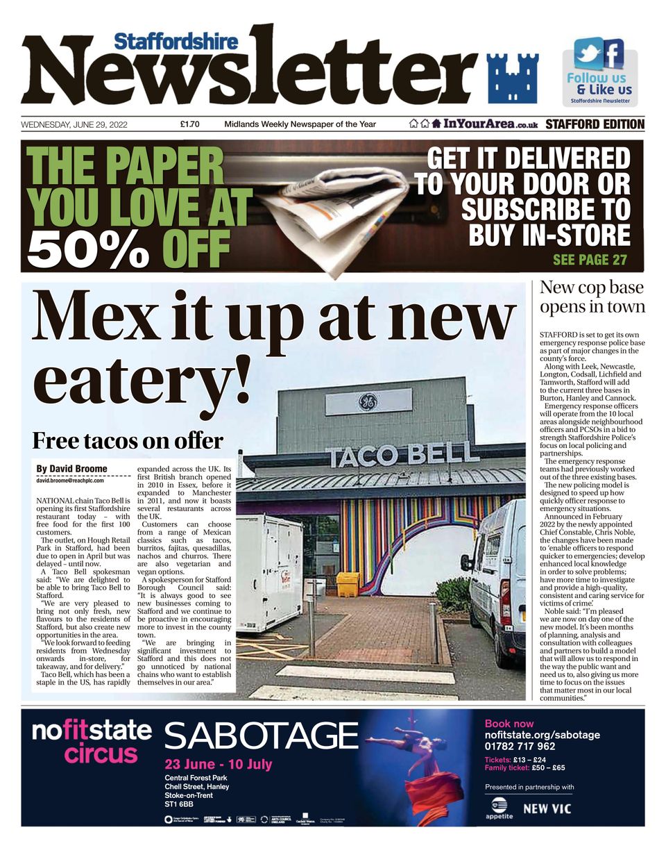 Staffordshire Newsletter Magazine - Get your Digital Subscription