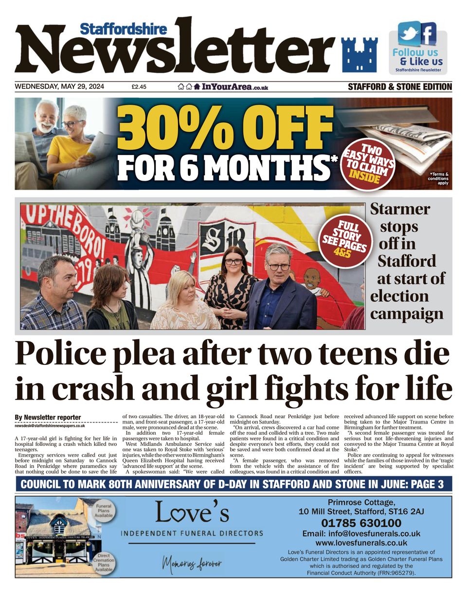 Staffordshire Newsletter-May 29, 2024 Magazine
