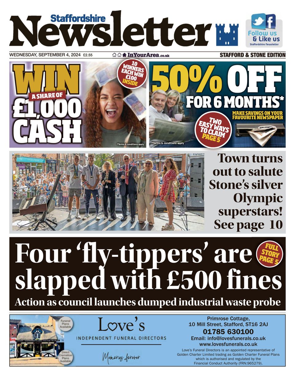 Staffordshire Newsletter Magazine - Get your Digital Subscription