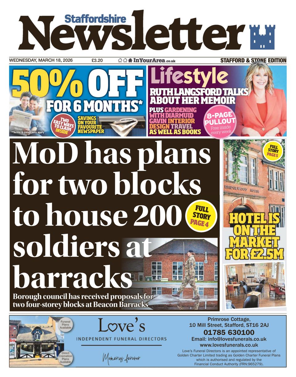 Get digital access to Staffordshire Newsletter Newspaper | Magzter.com