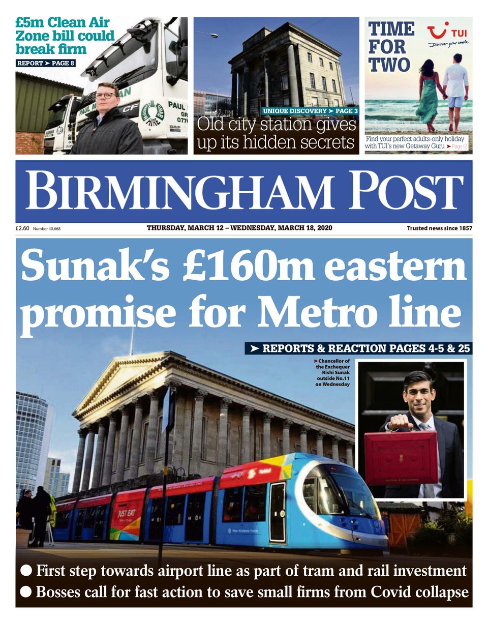 Get digital access to Birmingham Post - March 12, 2020 issue | Magzter.com