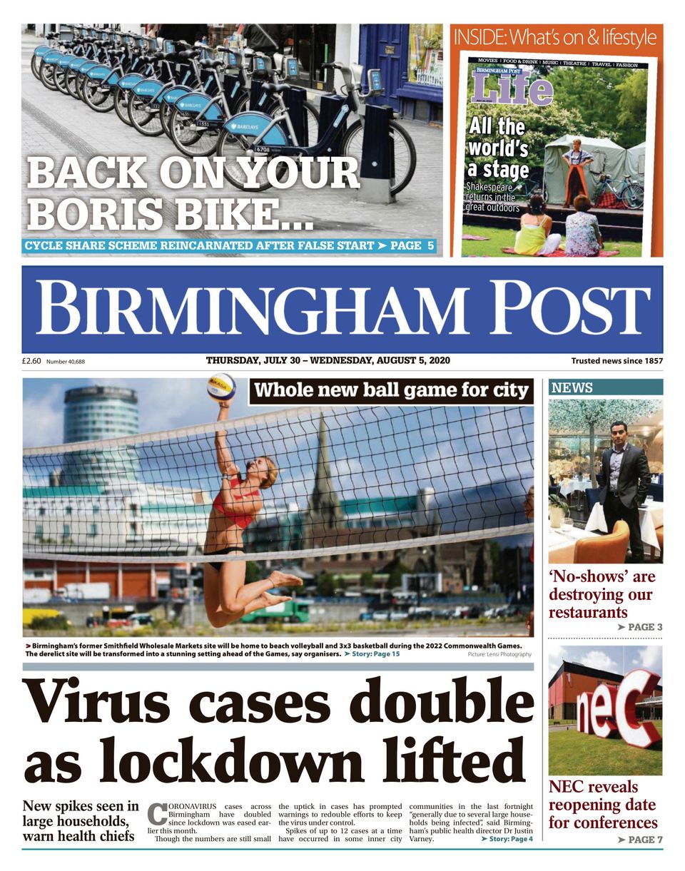 Get digital access to Birmingham Post - July 30, 2020 issue | Magzter.com