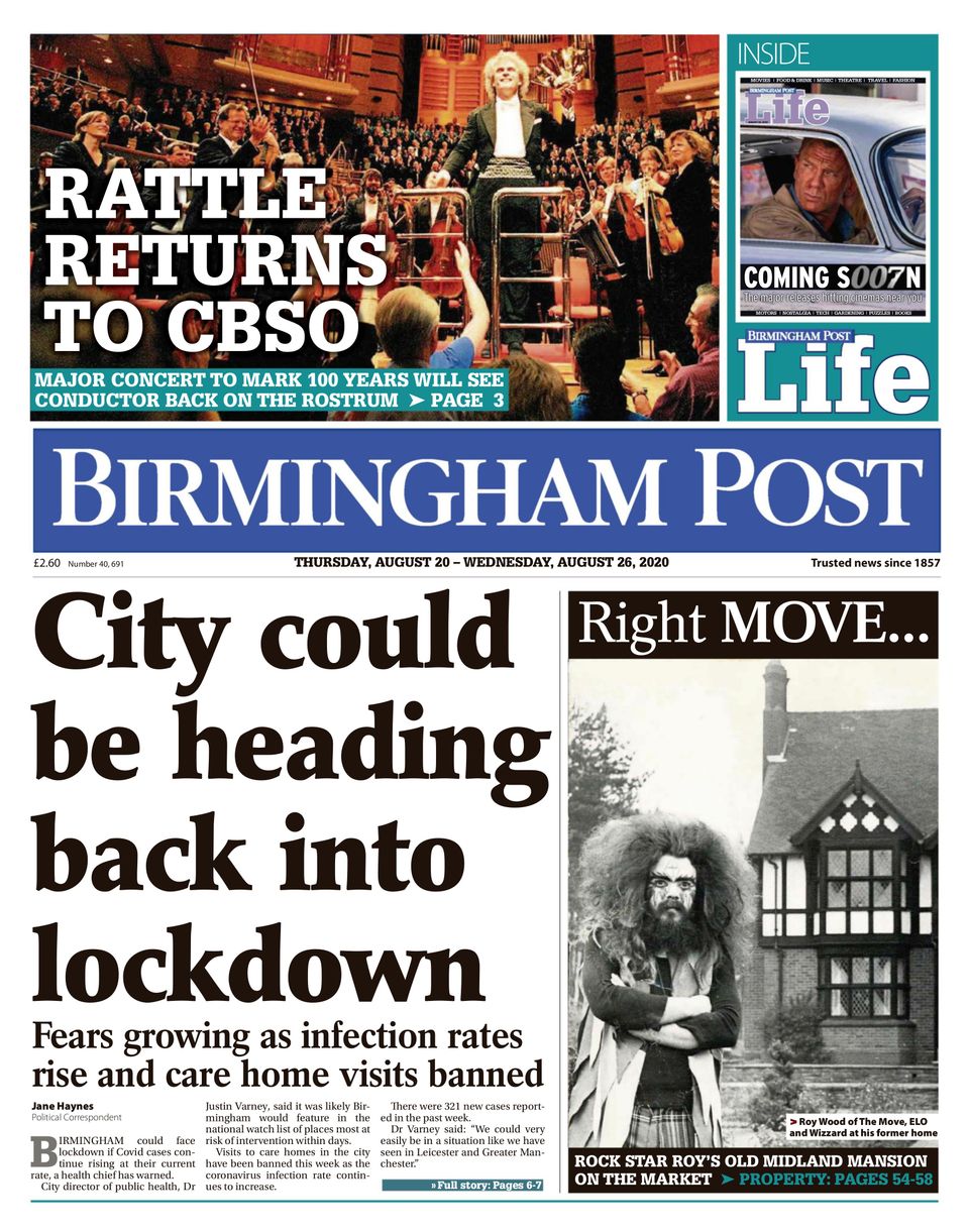 Birmingham Post-August 20, 2020 Magazine - Get your Digital Subscription