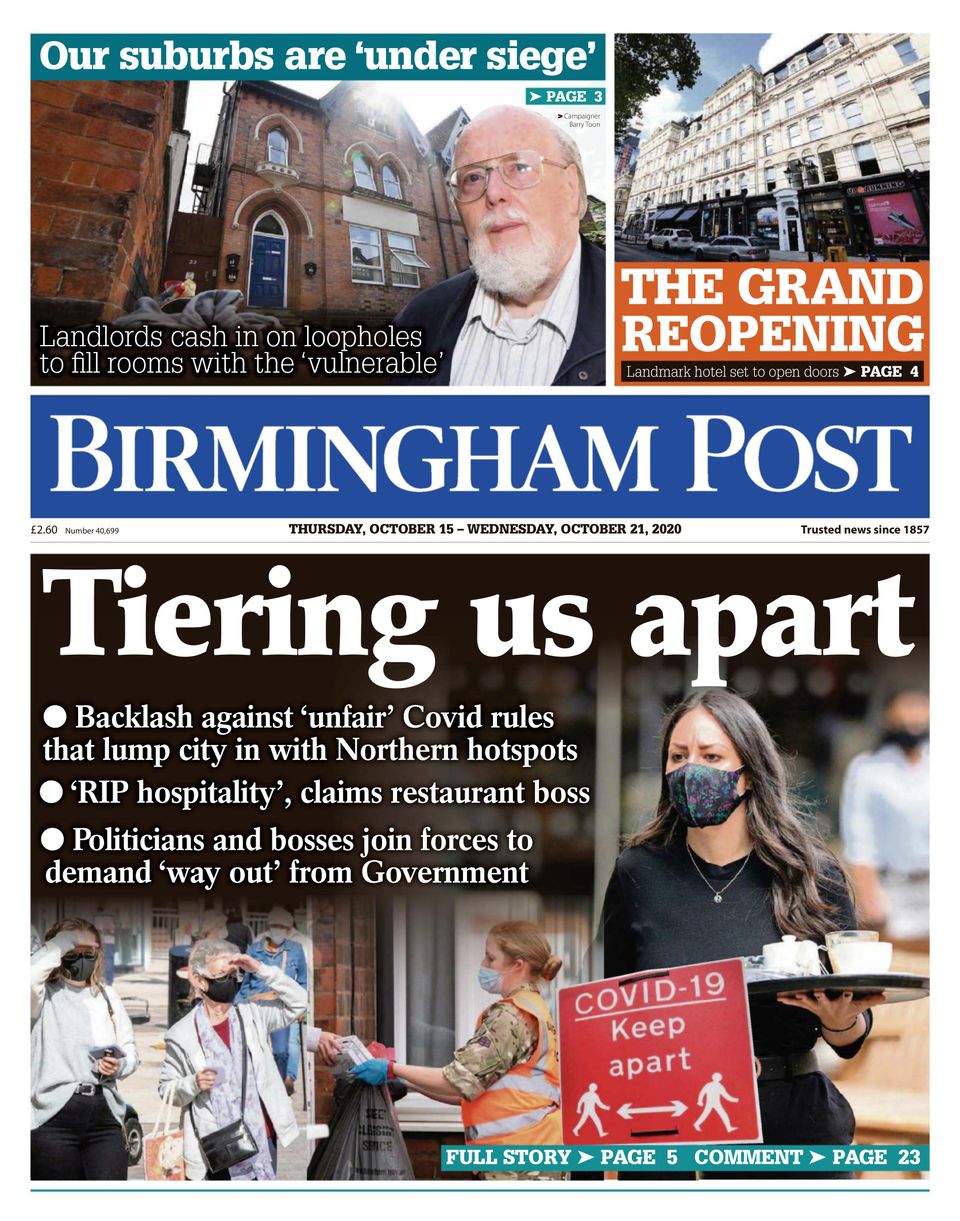 Get digital access to Birmingham Post - October 15, 2020 issue ...