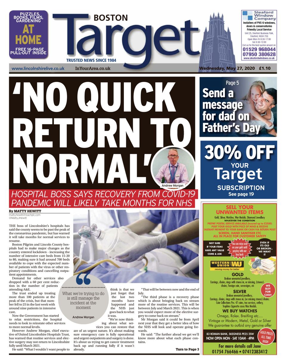 Get digital access to Boston Target - May 27, 2020 issue | Magzter.com