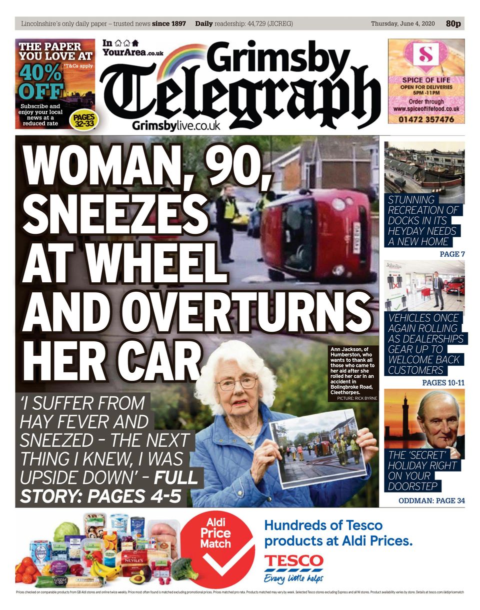 Get digital access to Grimsby Telegraph - June 4, 2020 issue | Magzter.com