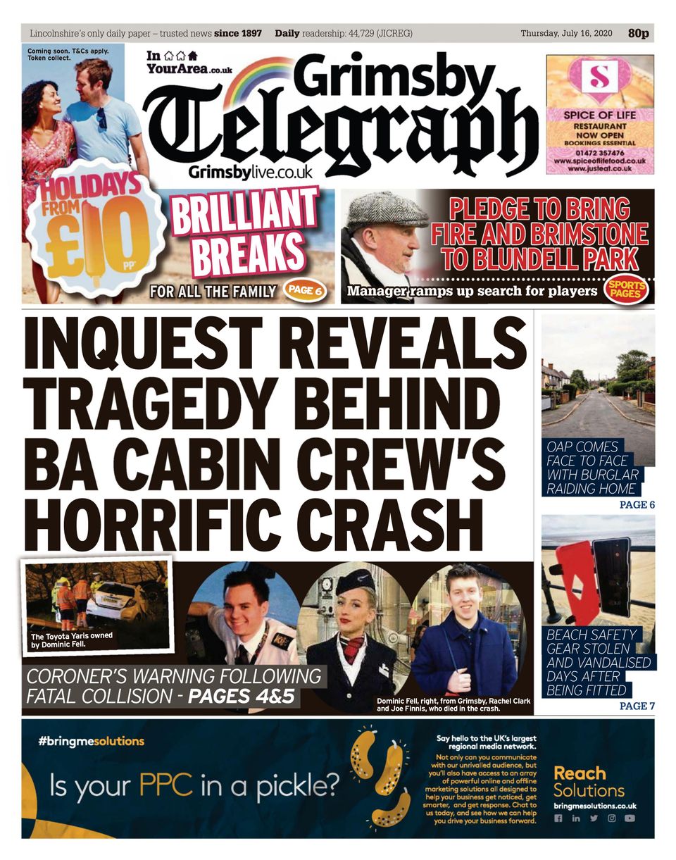 Get digital access to Grimsby Telegraph - July 16, 2020 issue | Magzter.com