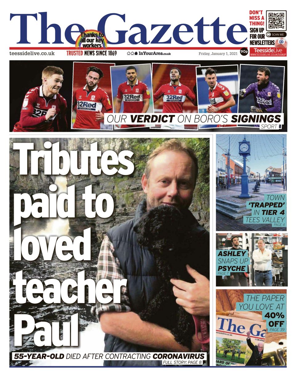 The Gazette-January 01, 2021 Newspaper - Get your Digital Subscription