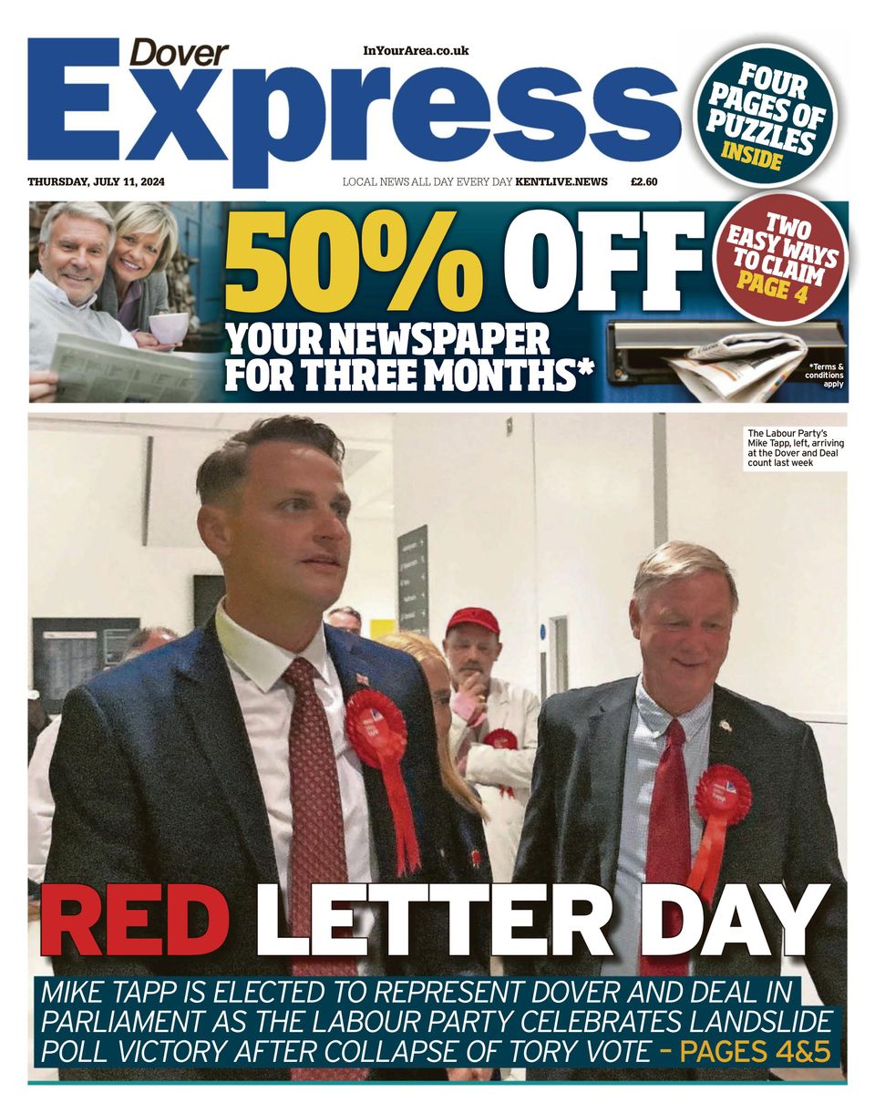 Get digital access to Dover Express - July 11, 2024 issue | Magzter.com