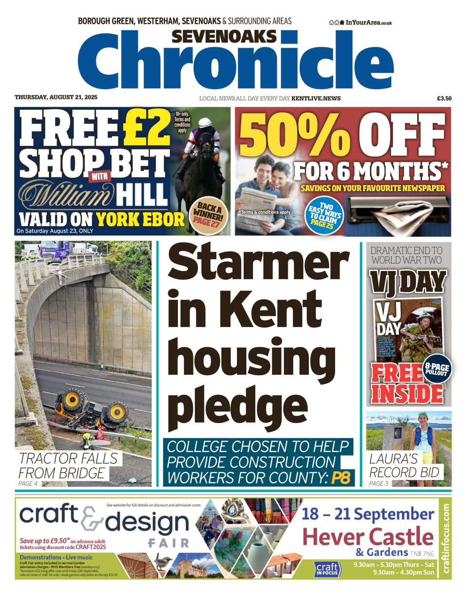 Get digital access to Sevenoaks Chronicle - August 21, 2025 issue | Magzter.com