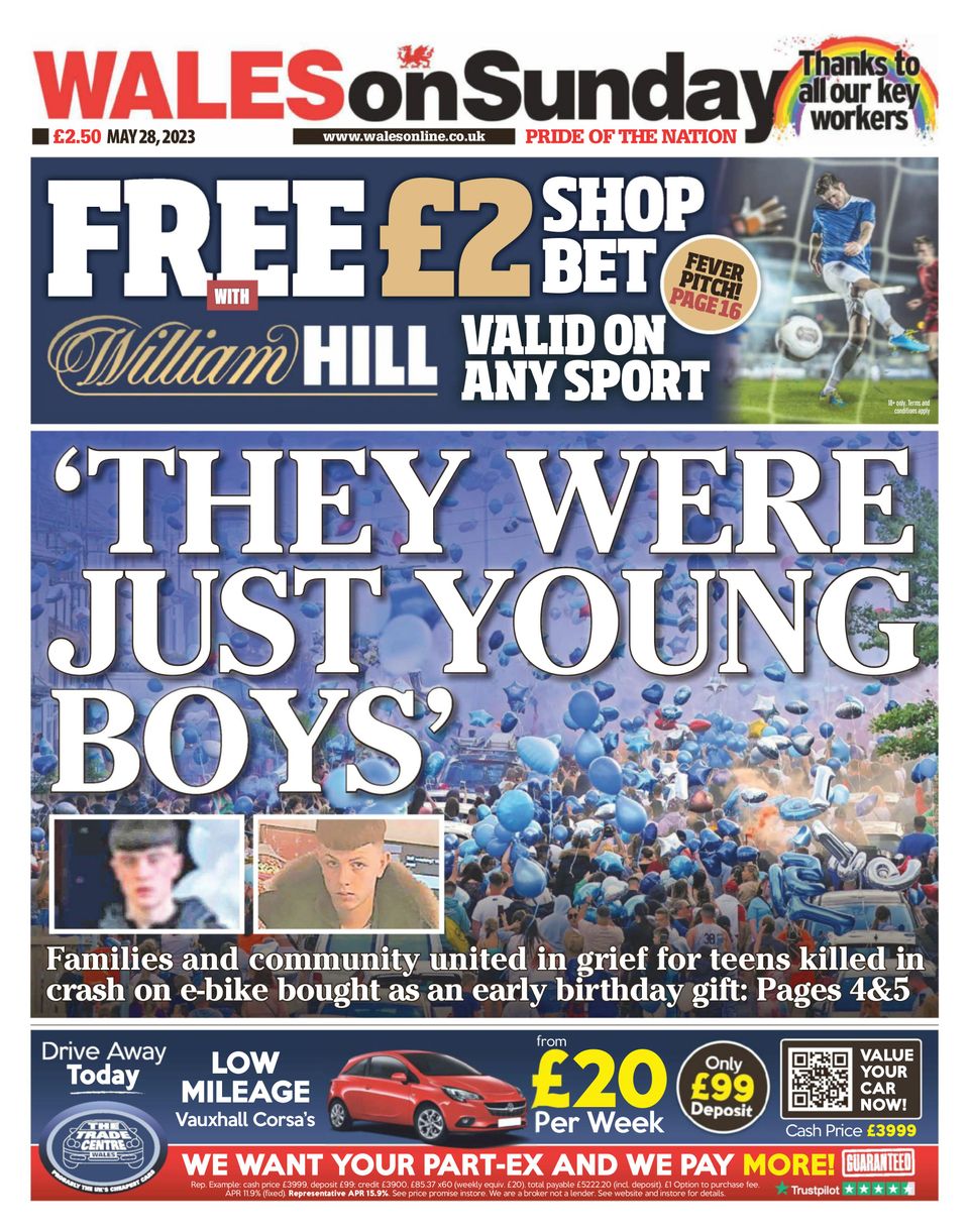 Wales on Sunday Newspaper - Get your Digital Subscription