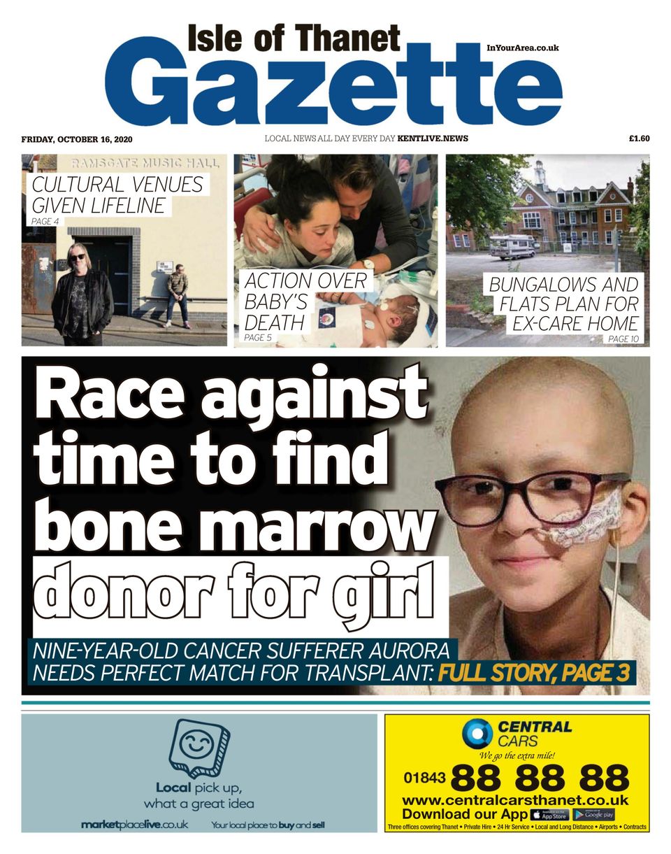 Isle of Thanet Gazette-October 16, 2020 Newspaper