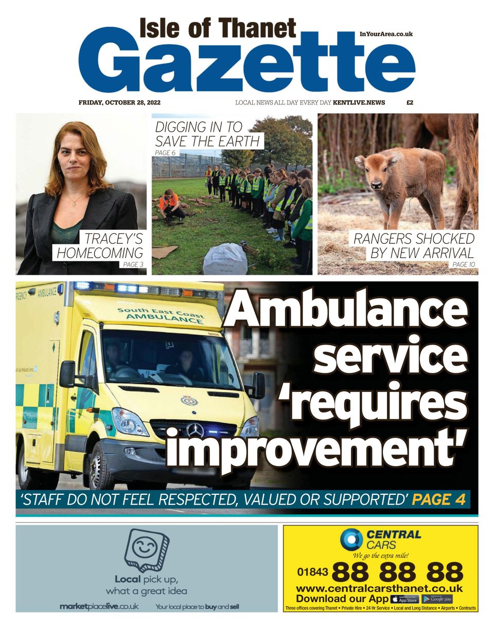 Isle of Thanet Gazette-October 28, 2022 Newspaper