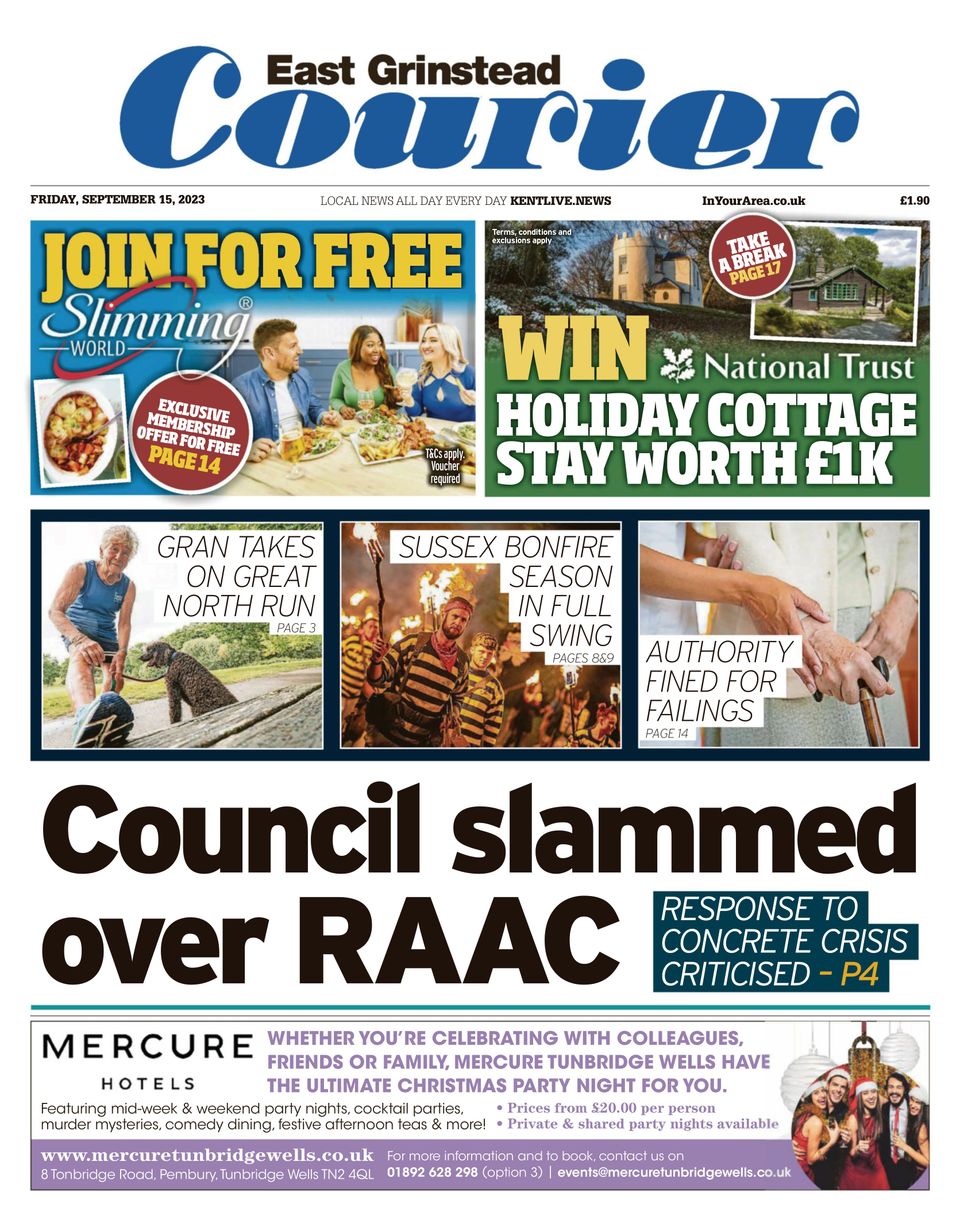 East Grinstead Courier Newspaper - Get your Digital Subscription